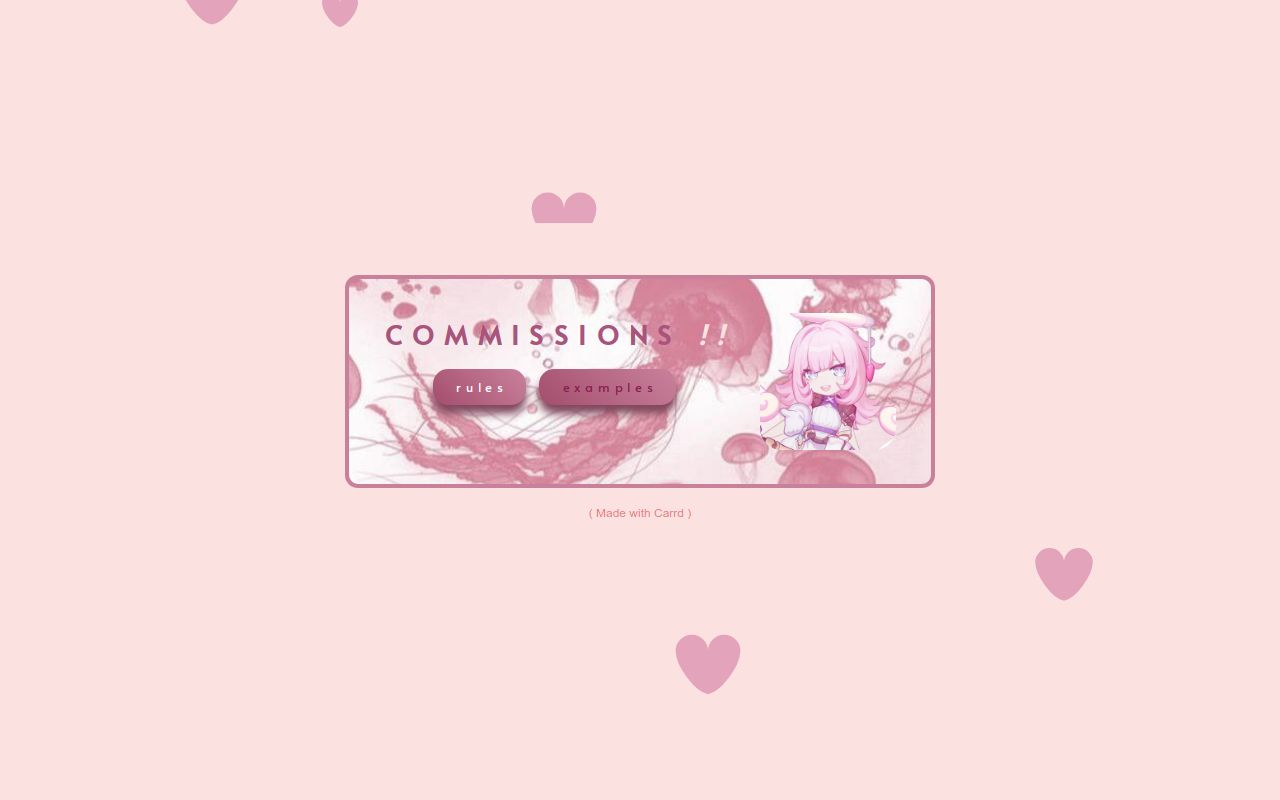 Kobayashi's Commissions!